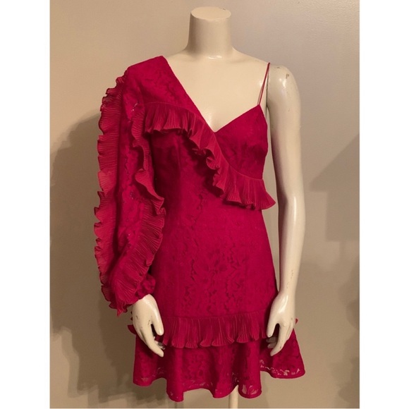KEEPSAKE the Label | Dresses | Nwt Keepsake Timeless Lace Dress In Red ...